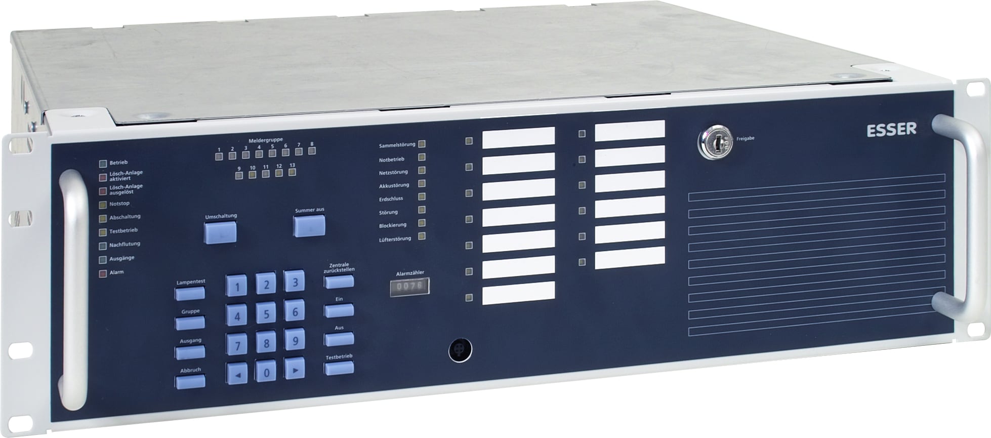 Extinguishing control panel, Series 4, English - Business | HLS Austria